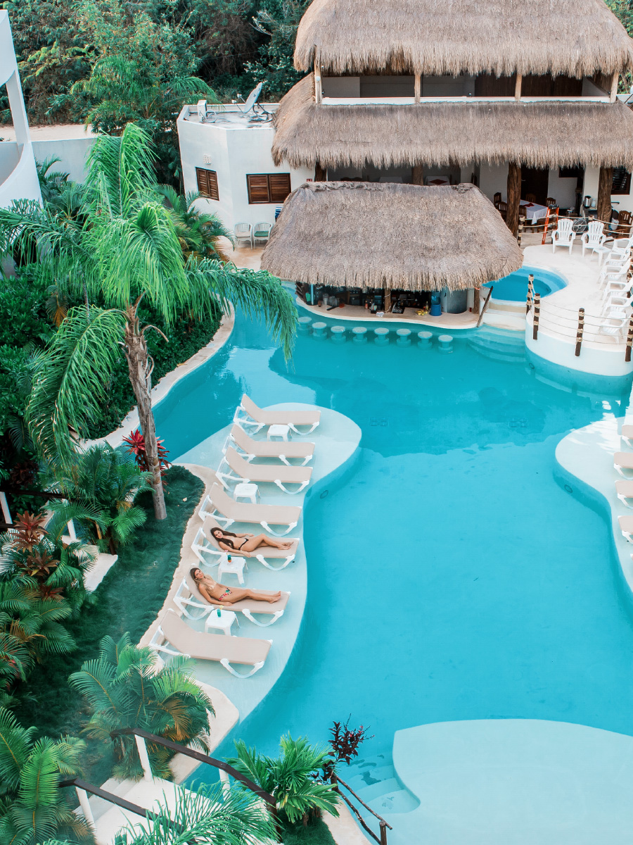 Intima Resort Tulum Guestrooms | Clothing Optional Mexico